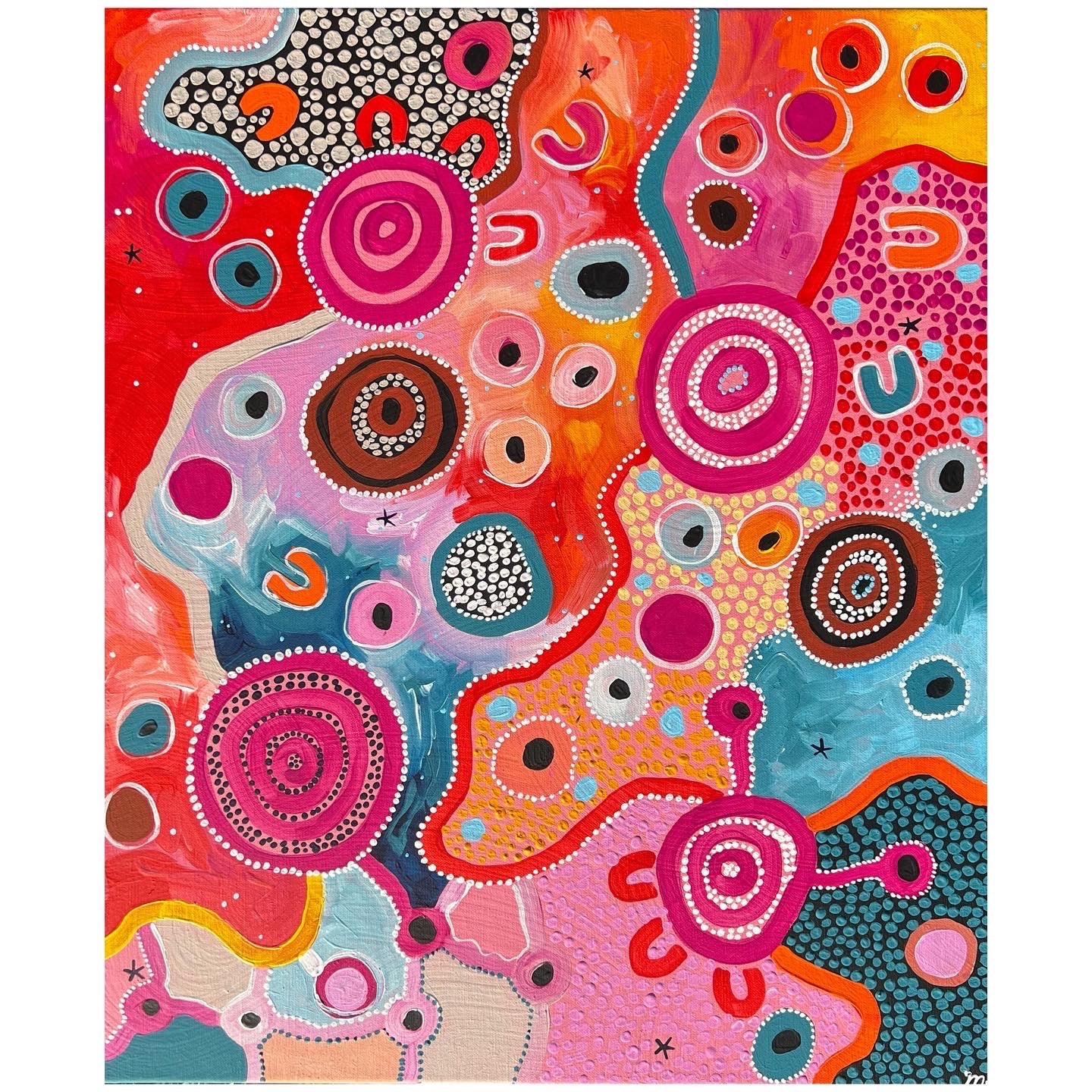 Fire, Water and Country Art Print – Mulganai